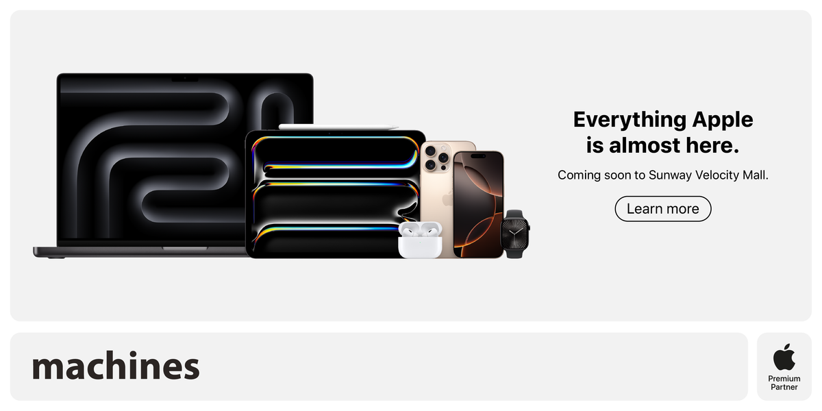 Machines - Malaysia's Largest Apple Premium Reseller Store