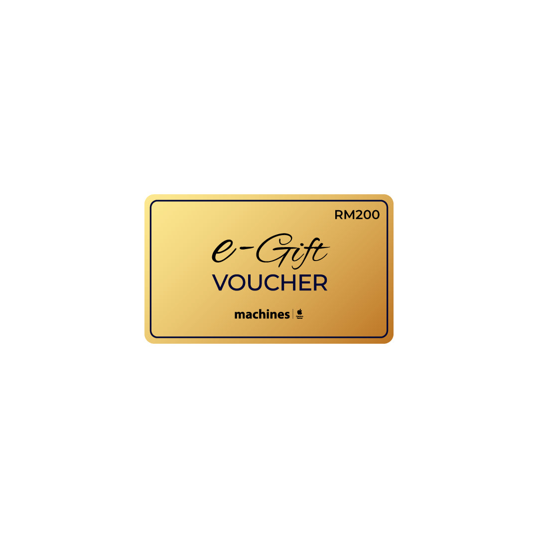 Machines E-Gift Card RM200 | Digital Gift for Apple Products