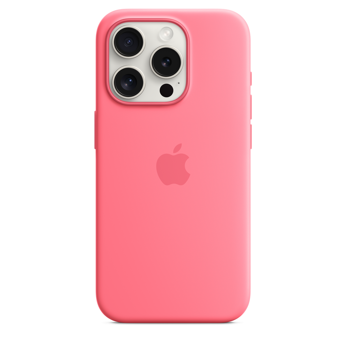 iPhone 15 Pro Silicone Case with MagSafe - Pink – Machines