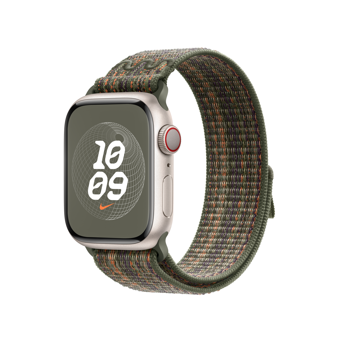 41mm Sequoia/Orange Nike Sport Loop – Machines