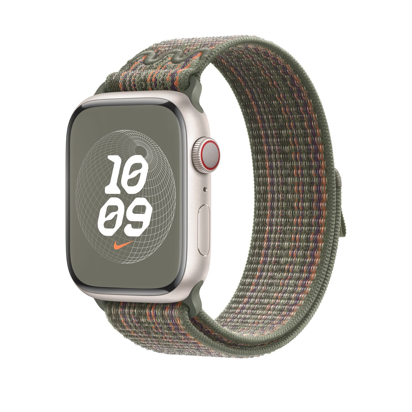 45mm Sequoia/Orange Nike Sport Loop – Machines