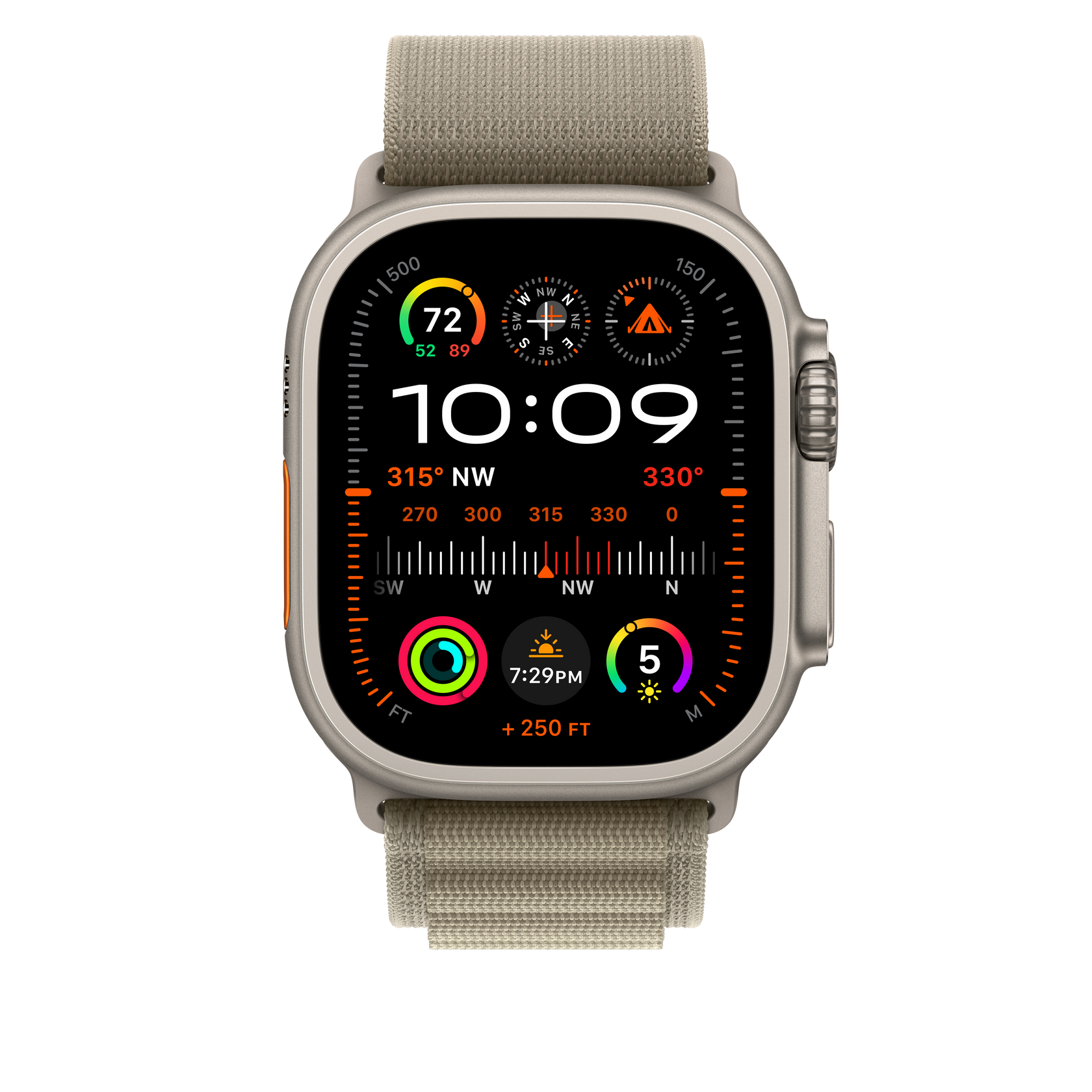 49mm Olive Alpine Loop - Medium – Machines