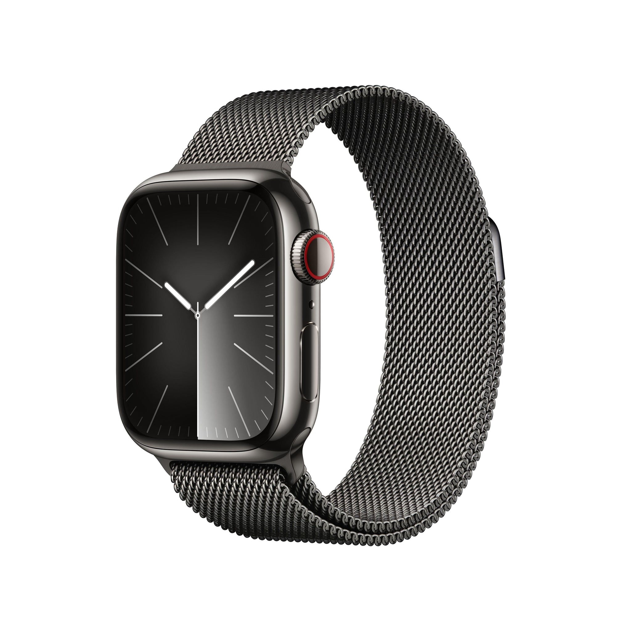 Apple Watch Series 9 GPS + Cellular 41mm Graphite Stainless Steel Case ...