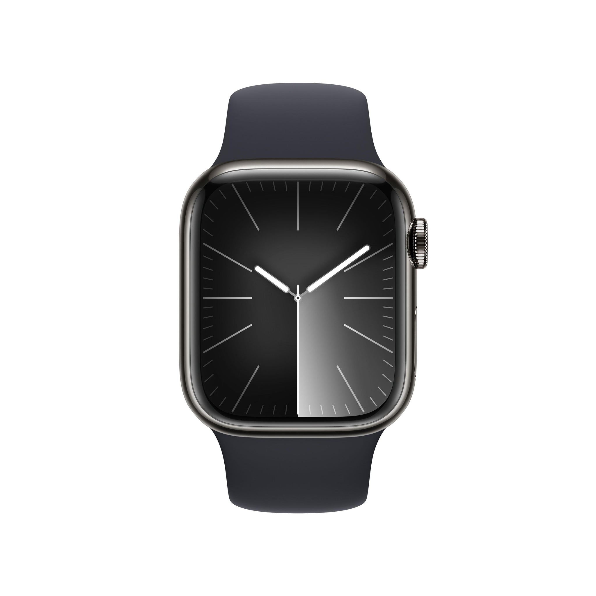 Apple Watch Series 9 GPS + Cellular 41mm Graphite Stainless Steel Case ...