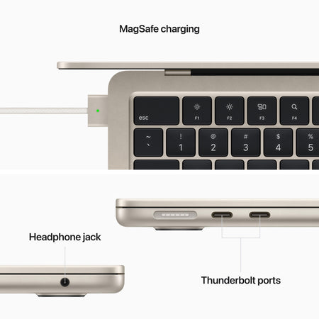13-inch MacBook Air: Apple M2 chip with 8‑core CPU and 10‑core GPU, 51 ...