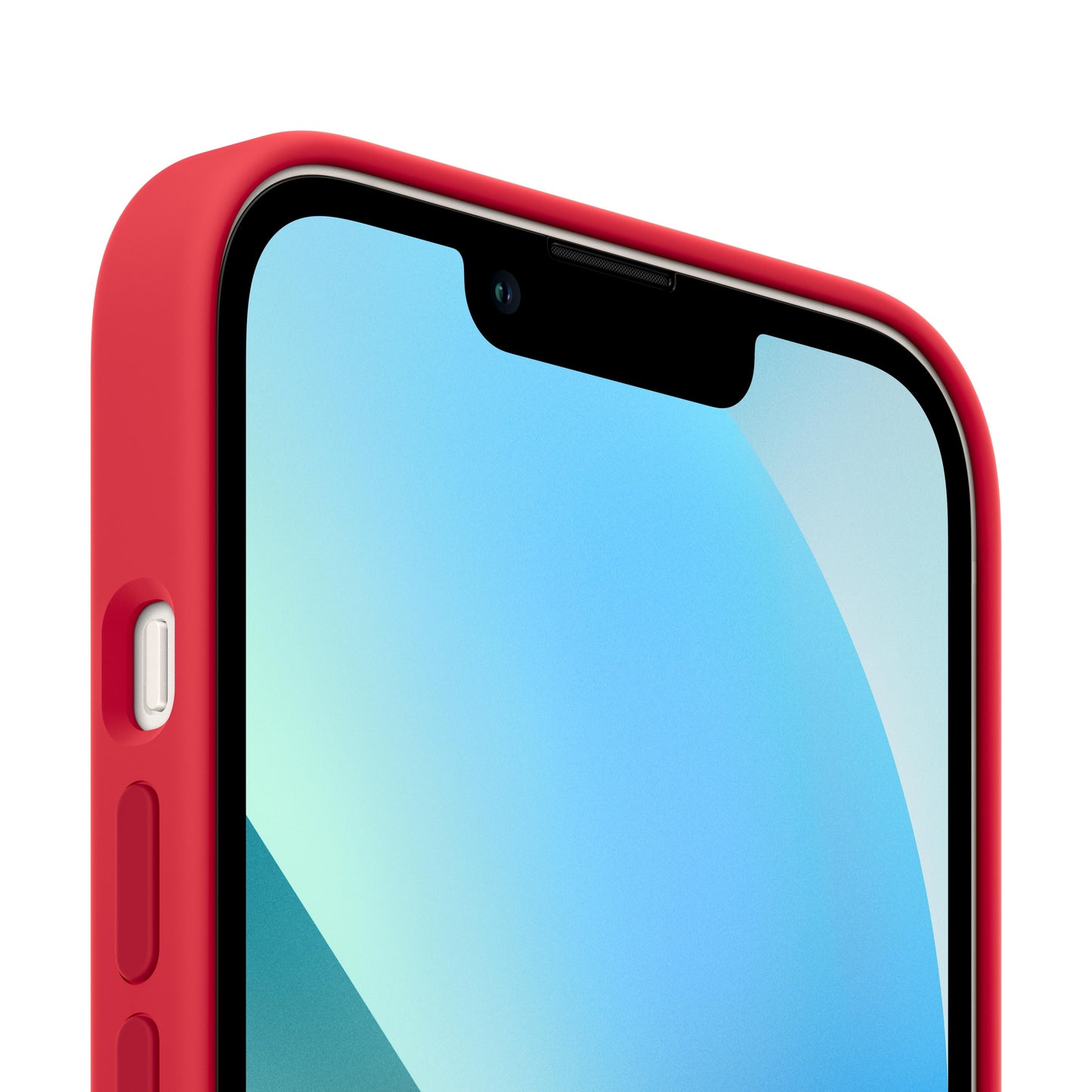 iPhone 13 Silicone Case with MagSafe – (PRODUCT)RED – Machines