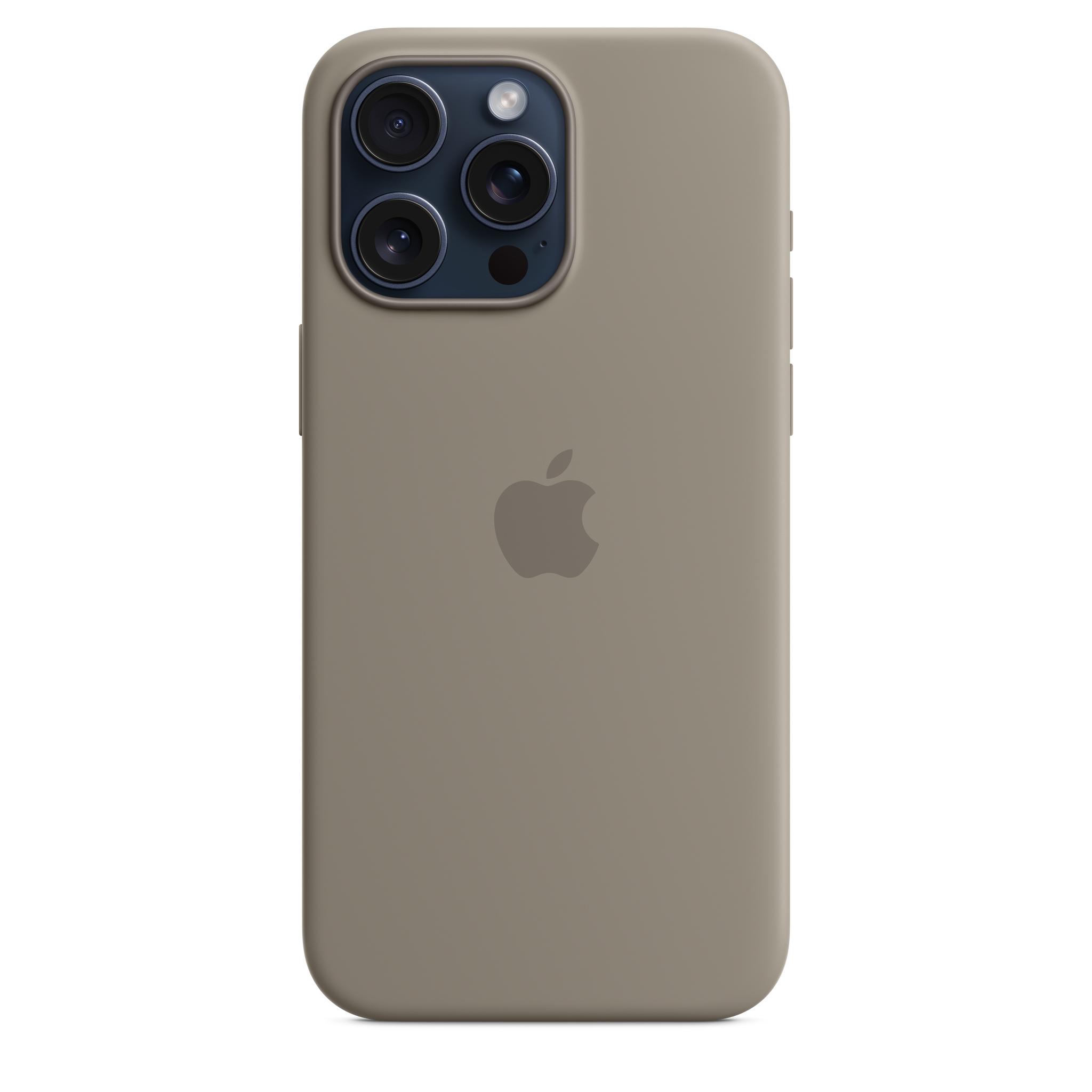 iPhone 15 Pro Max Silicone Case with MagSafe - Clay – Machines
