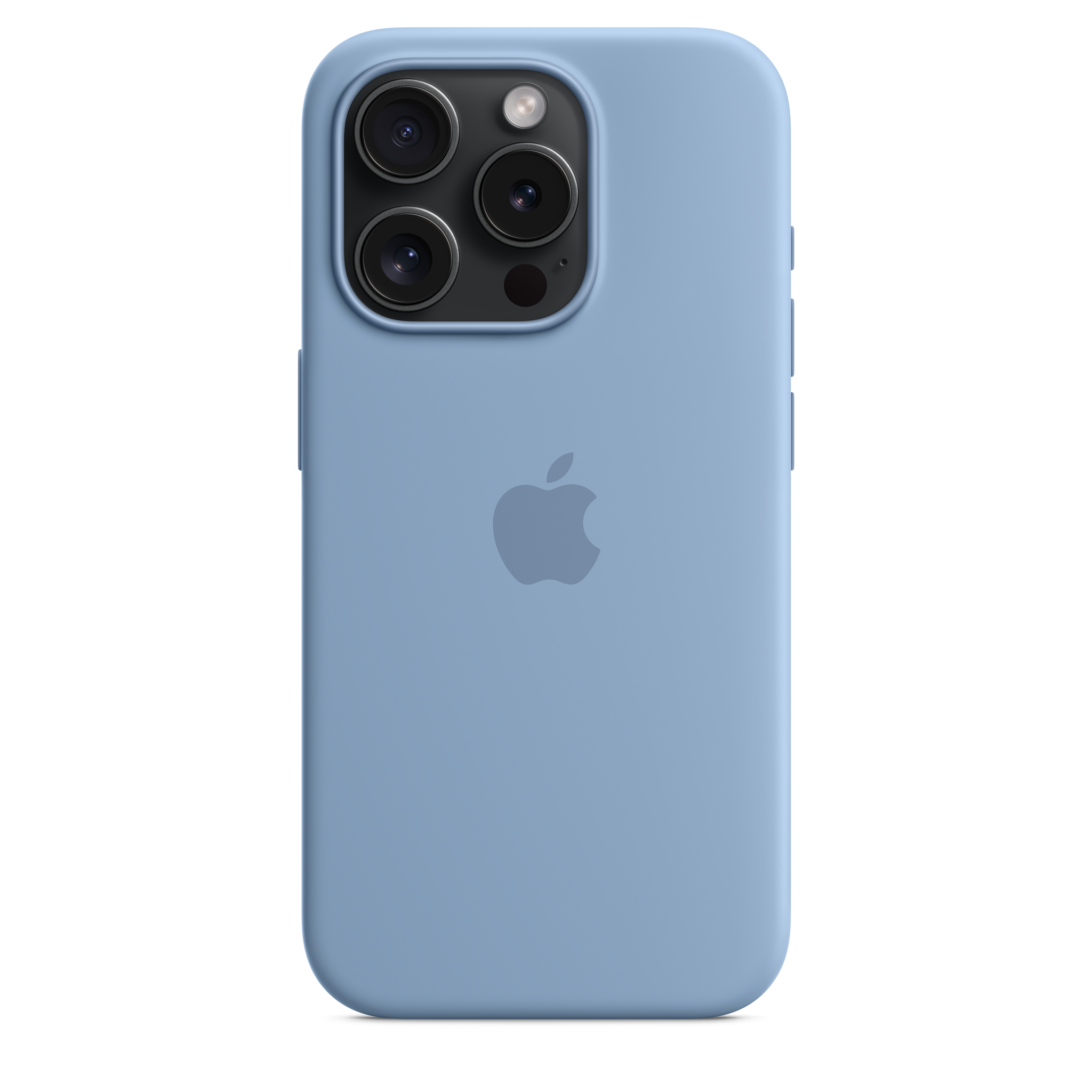 iPhone 15 Pro Silicone Case with MagSafe - Winter Blue – Machines