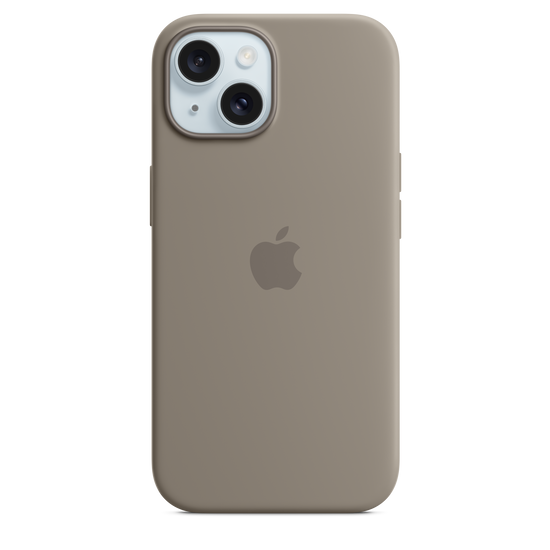iPhone 15 Silicone Case with MagSafe - Clay – Machines