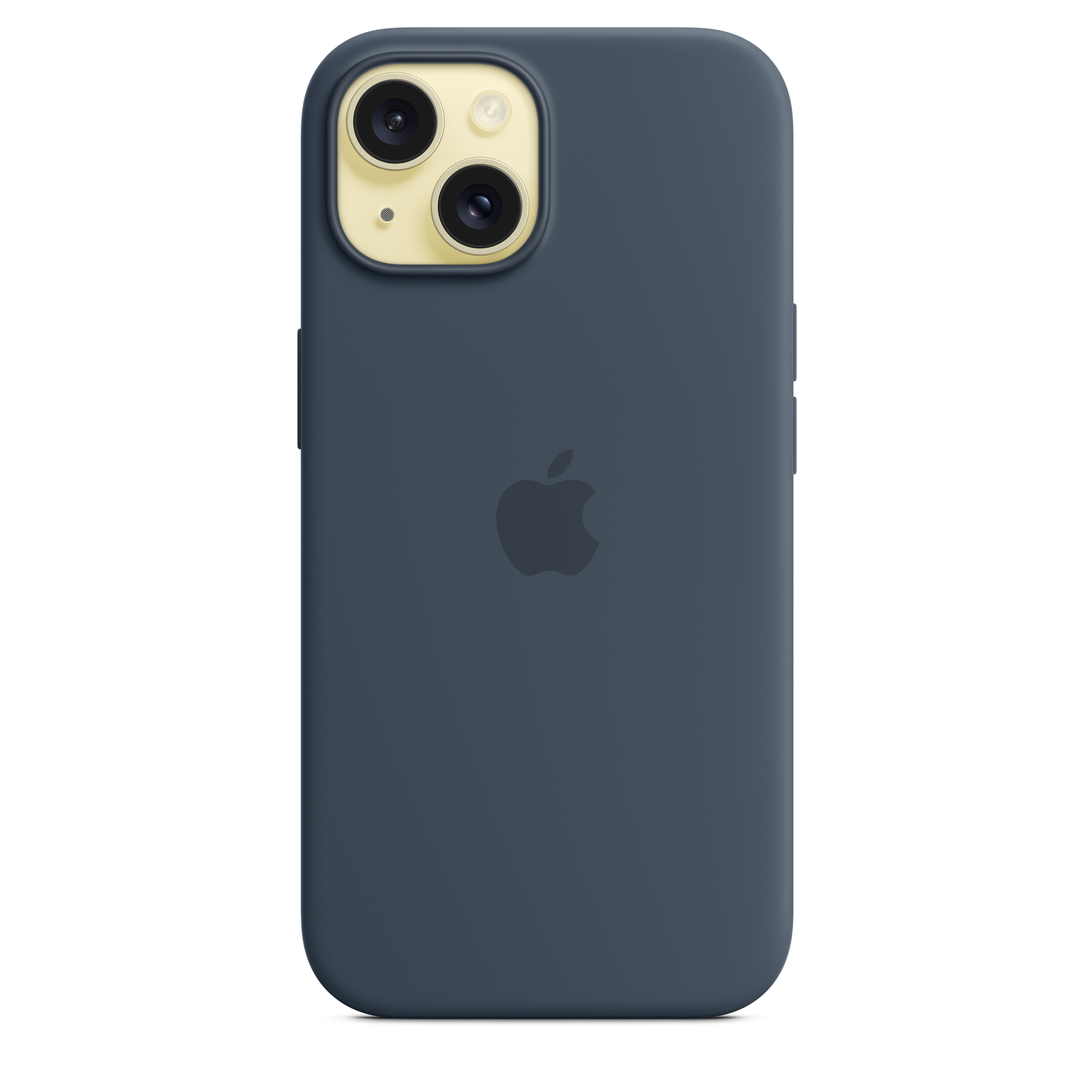 iPhone 15 Silicone Case with MagSafe - Storm Blue – Machines
